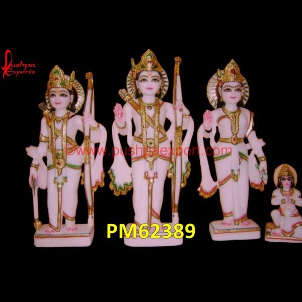 Beautiful Ram Darbar Statue Silver Furniture, White Metal Furniture ...