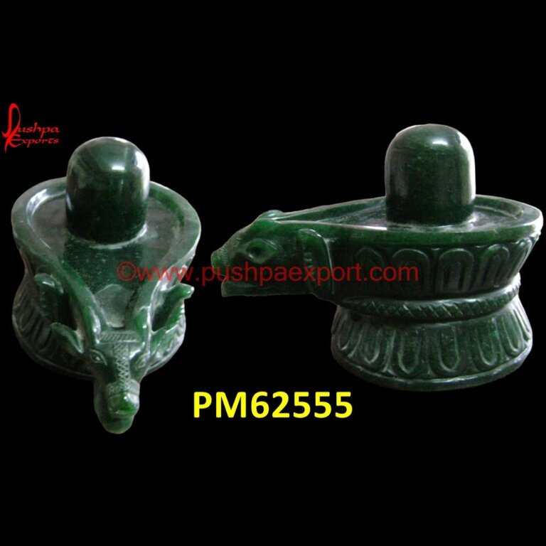 Green Stone Shivling Silver Furniture, White Metal Furniture, Bone ...