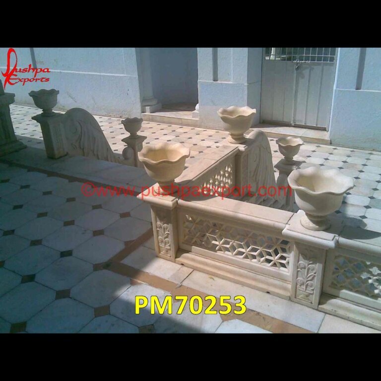 Modern White Marble Railing Silver Furniture, White Metal Furniture ...